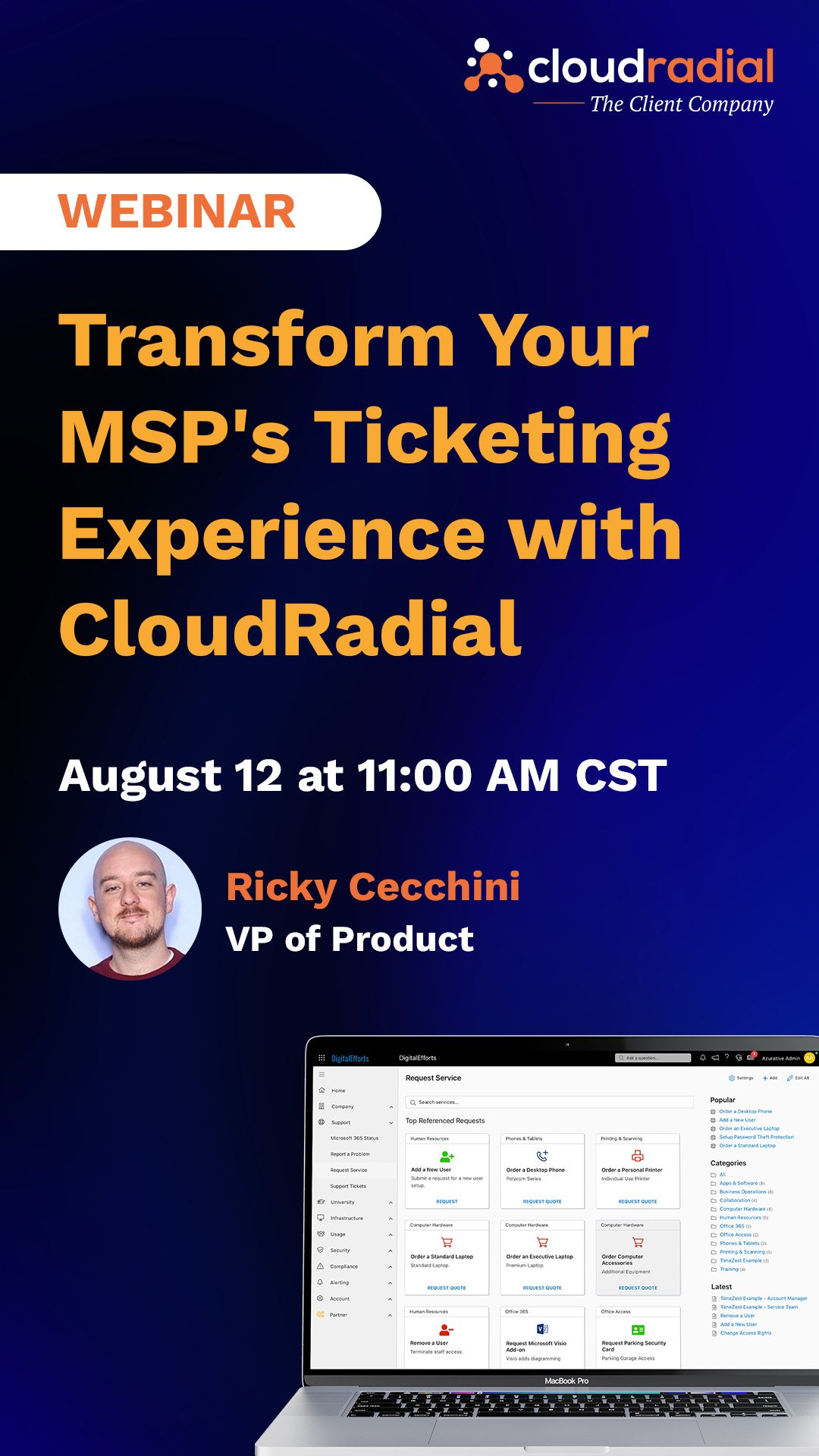Webinar: Transform Your MSP's Ticketing Experience with CloudRadial